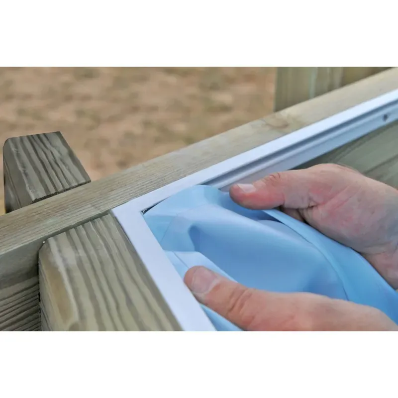 Mesa pequeña rectangular con patas telescópicas