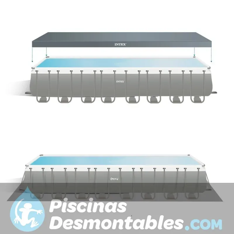 Piscina Intex Prisma Frame 366x76 cm sin Filtro 28710